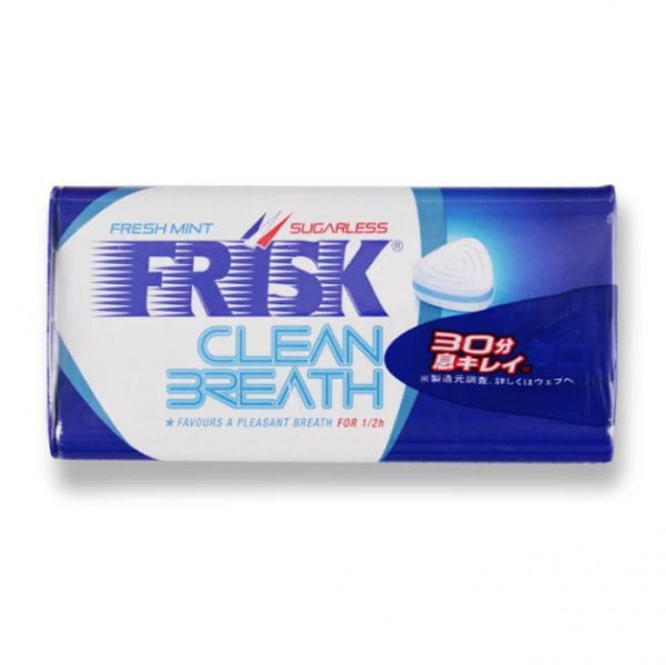 日本Kracie口气清新劲凉薄荷糖35g/Kracie Frisk Clean Breath Fresh Mint 35g – Orange Go